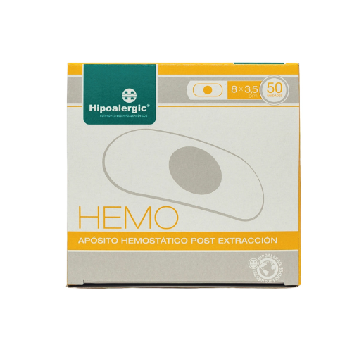 Apósito Hemostático Post Extracción HEMO x50 | Comprá Online